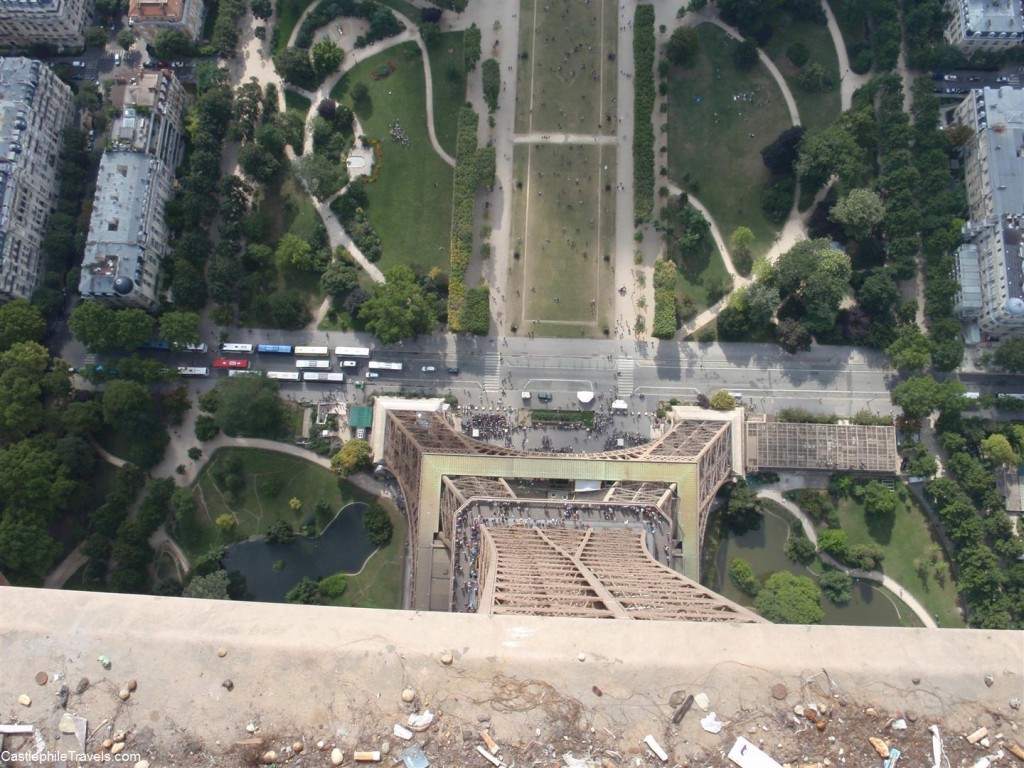A View Over Paris: From The Eiffel Tower - Castlephile Travels
