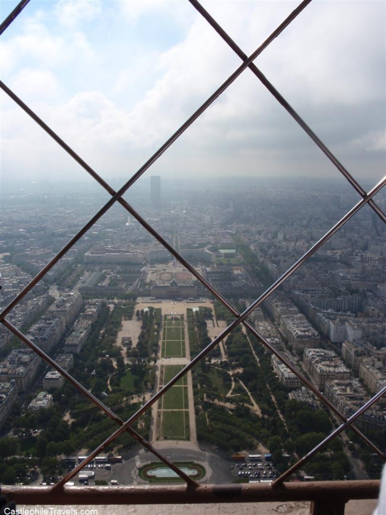 A View Over Paris: From The Eiffel Tower - Castlephile Travels